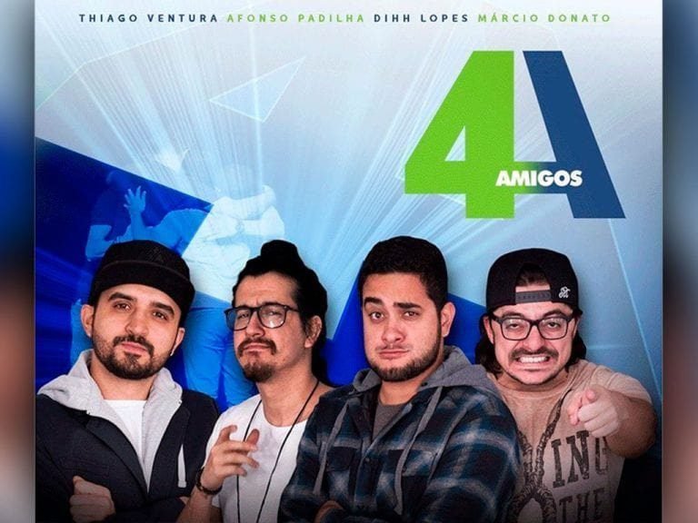 Stand-up '4 Amigos' volta ao Rio de Janeiro para apresentações no ...